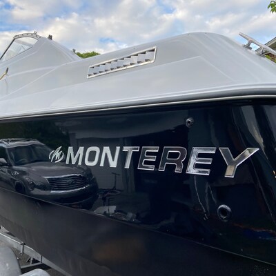 Monterey Boat Emblems 46 FREE FAST Delivery DHL - Etsy