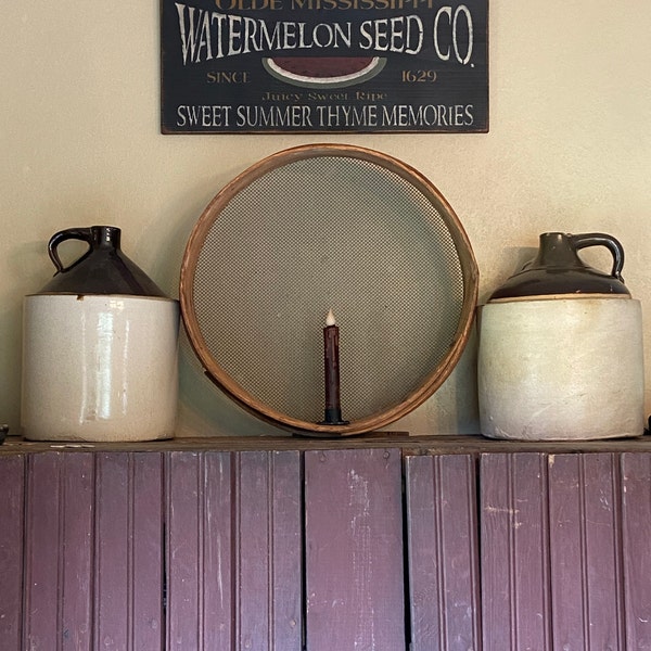 WATERMELON SEED CO. Primitive Sign - Etsy