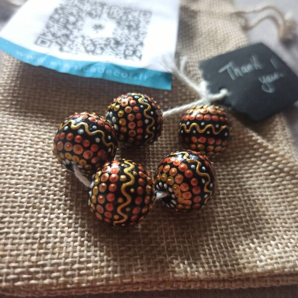 Christmas Baubles, Blue Christmas Ornaments, Hand Painted Decorations ...