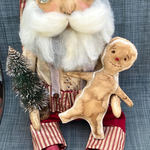 Bunny Rabbit Epattern-primitive Cloth Doll Craft Digital Download ...