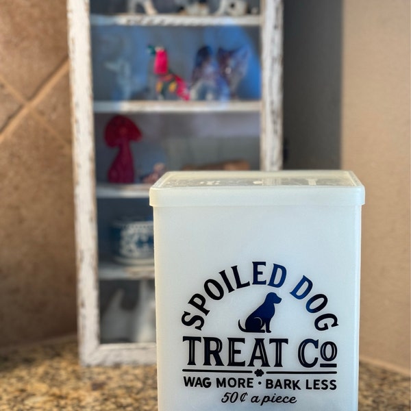 Emotional Support Candy Jar Vinyl Sticker, Funny Candy Jar Label ...