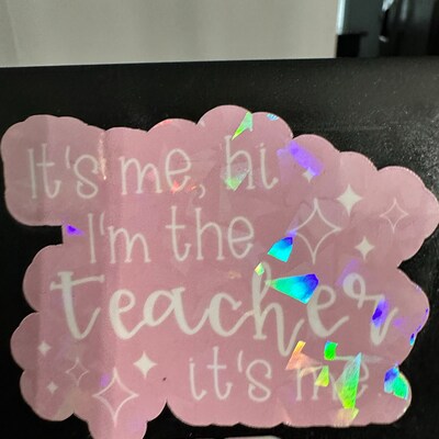 I'll Wait Till It's Quiet Sticker Funny Teacher - Etsy