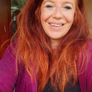 Slouchy Jumper Earthy Brown or Rust Red Organic Cotton Layering ...