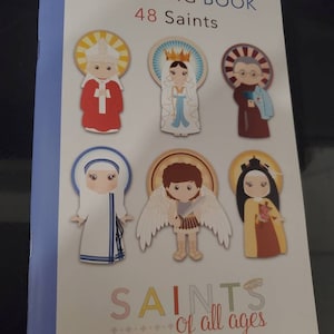 Catholic Saints With Quotes Poster Print. Saint Pattern Wall Art. First ...