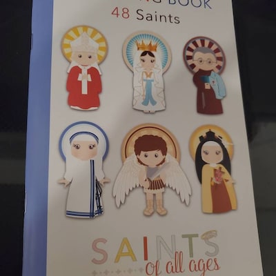 Catholic Saints With Quotes Poster Print. Saint Pattern Wall Art. First ...