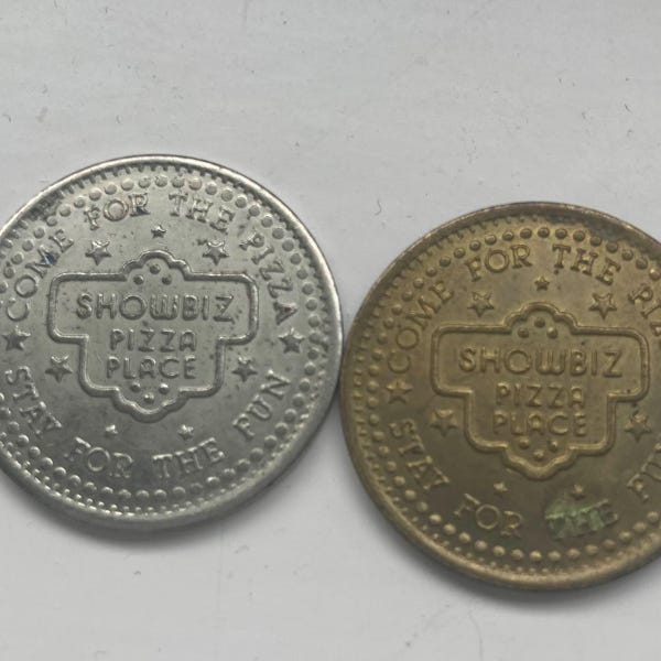 Lot of 24 Vintage Namco Arcade Tokens - PAC Man Coins - Choice of 22mm ...