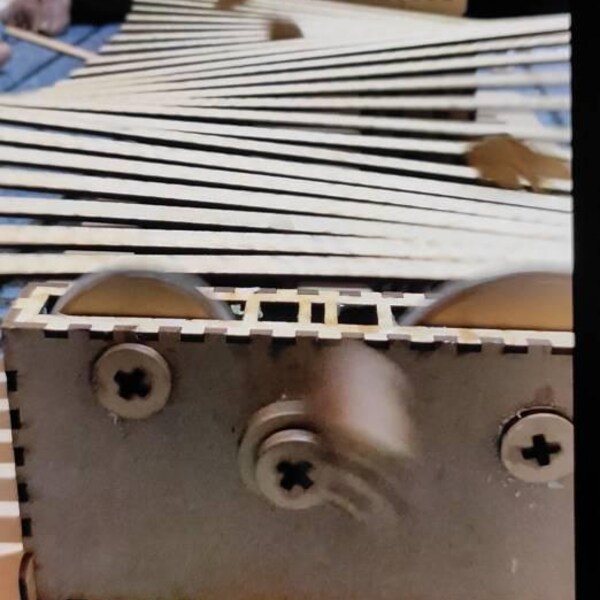 DIGITAL FILE - Kinetic Wave Automata - Moving Sculpture - Laser Cutter ...