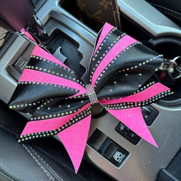 10 Cheer Bow Rhinestone Template With HTV, V Tail, 3 Inch Rhinestone ...