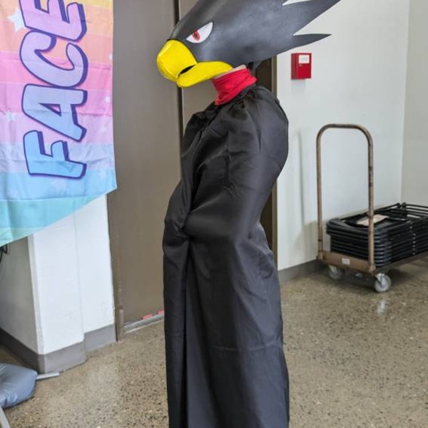 Tokoyami Cosplay Mask Moving Jaw Pattern/template - Etsy