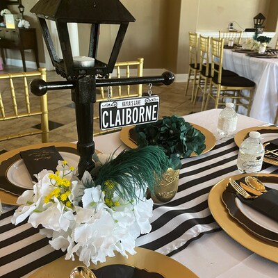 Street Sign Lamp Post 6inch Cake Topper - Etsy