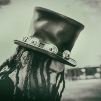 Brown Leather Hand Crafted Guns N' Roses Slash Style Deluxe Top Hat ...