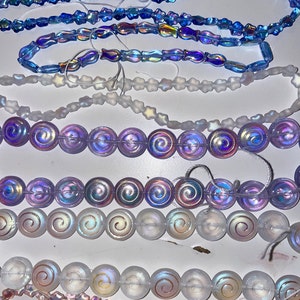 13mm Snail Shell Bead Czech Glass Beads Various Colors - Etsy