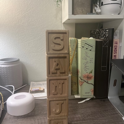 Personalized Baby Blocks, Alphabet Set for Kids, Baby Name Sign ...