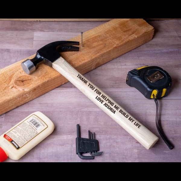 Personalized Hammer, Father's Day Gift Idea, Engraved Hammer, Daddy ...