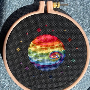 Solar Eclipse Cross Stitch Pattern PDF Instant Download - Etsy