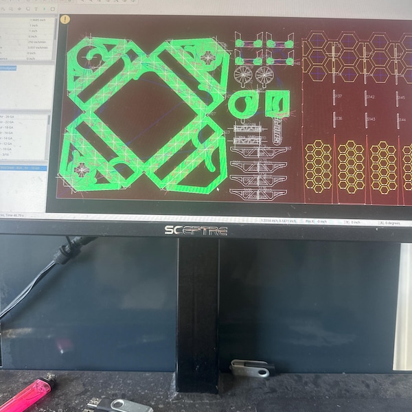 FAFO Metal Sign Designed for CNC Machines Plasma, Laser, Water Jet DXF ...
