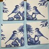 Black Crow Rice Paper for Decoupage in Crest on Antique Book Sheet ...