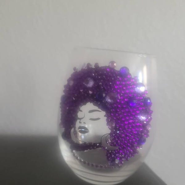 Bling Coffee Mug| Java Mug| Afro Lady| Gifts for Her| Mothers Day Gift ...