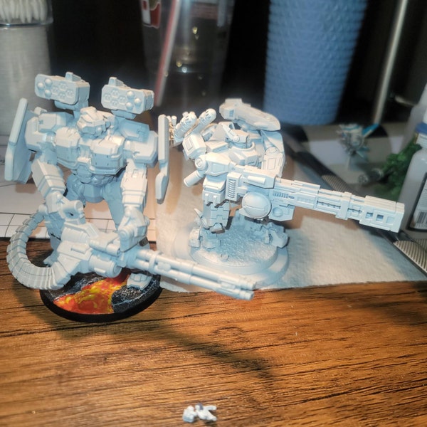 Colossus Heavy Artillery Mech Warrior Vesper Project 28mm/32mm/45mm ...