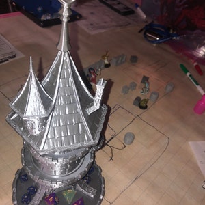 Dice Tower Game Master Dice Tower Dungeon Master Dice | Etsy