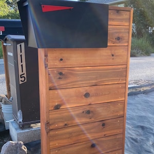 Mid Century Modern BLOCK Mailbox Instructions - Etsy