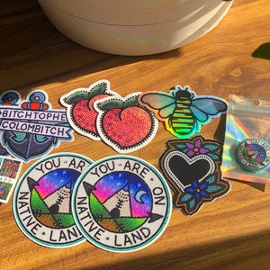 You Are on Native Land Pin - Etsy
