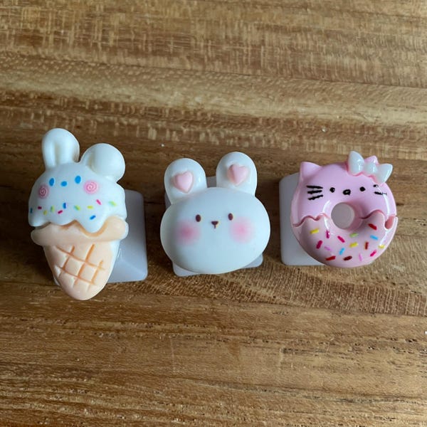 Keycap Resin Caps Lock 1.75u With Natural Flowers | Handmade Keycap for ...