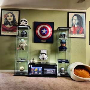 Captain America Shield Stand Avengers Display Stand - Etsy