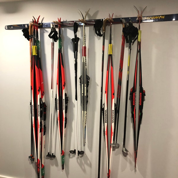 Wall Mounted Ski Rack - Etsy