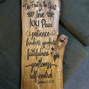 Custom Bible Verse on Unique Wood Pieces - Etsy