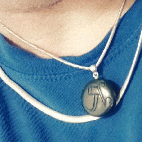 Solid 925 Sterling Silver 12MM Viking Chain Mens Fists Chunky Rolo ...