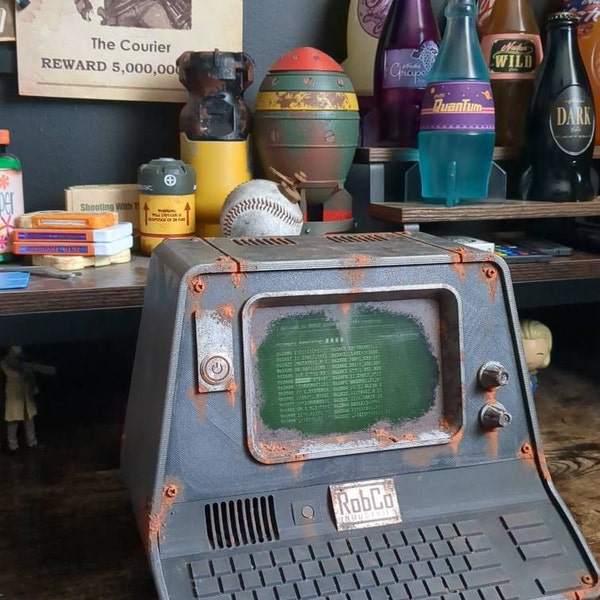 Fallout Radiation King TV With Flickering Lighting and Sound Extra ...