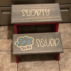 Customizable Step Stool Wood Stool Rustic Stool Farmhouse Stool ...