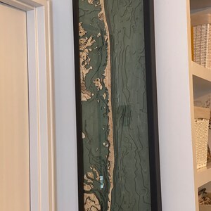 Puerto Rico Wood Carved Topographic Depth Chart / Map - Etsy