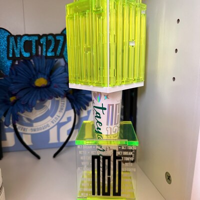 NCT Lightstick Stand Custom Lightstick Holder Meumwonbong Holder ...