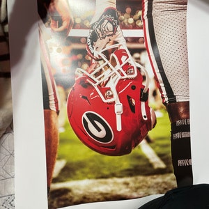 UGA Georgia Bulldogs Decal Sticker Photo Uga X Mascot 6-pack - Etsy