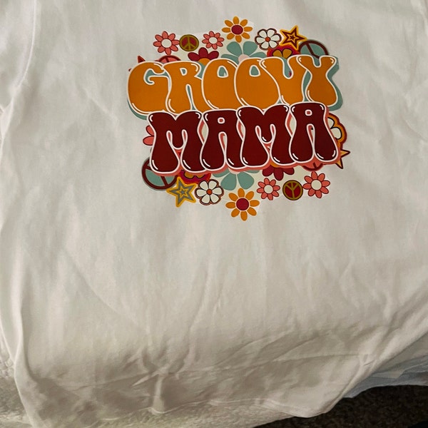 Groovy Mama PNG, Retro Mama PNG, Mother's Day, Groovy Mom, Retro Design ...