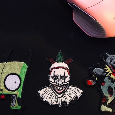 Undead Bear Embroidered Patch, Zombie Bear Iron on Patch, Rockin ...