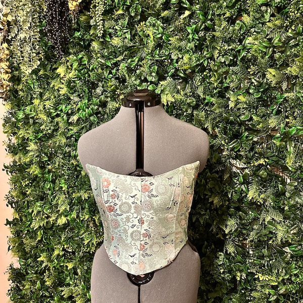 The Moonlight Corset. Strapless Corset Bustier, Ladies Downloadable ...