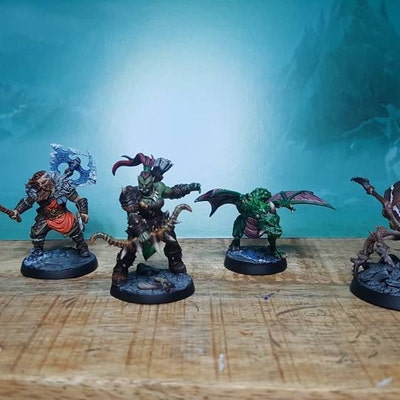 Elf Mage Miniature Wizard Mini Sorcerer Dungeons and Dragons - Etsy