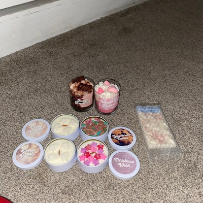 Berry Blue Candle, Blue Raspberry Candle, Cocktail Candle, Soy Wax ...