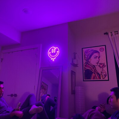 Prom Neon Sign Name Sign Prom Backdrop Prom Decor Booth Sign Welcome ...