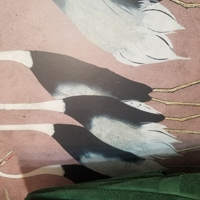 Removable Spring Bee Pattern Wallpaper in Midnight Black Peel and Stick ...