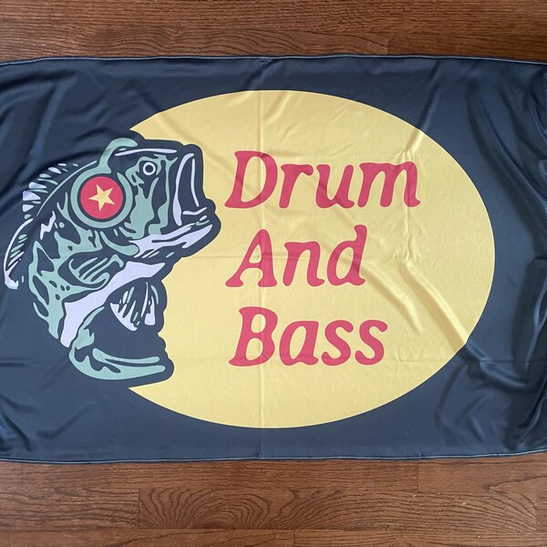DNB Pro Double-sided Rave Flag, Festival Banner, EDM Totem, Camp Flag ...