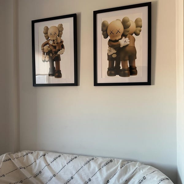 Kaws Poster Set of 3, Printables Minimalist Hypebeast Kaws Figure ...