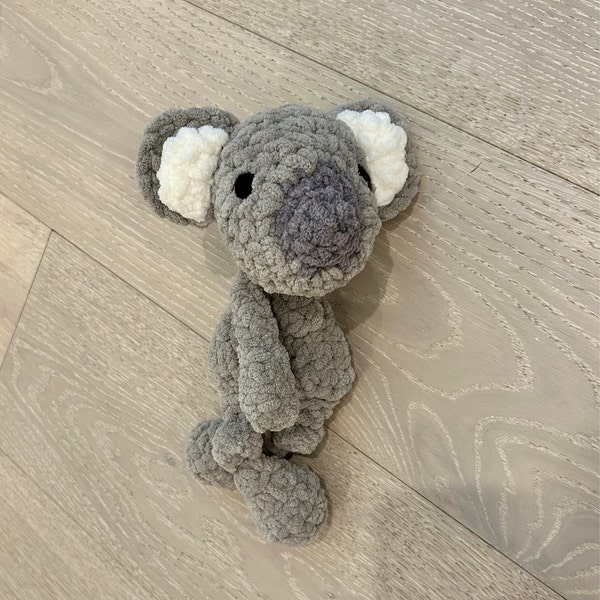 MINI Koa Koala Knotted Lovey — Crochet Koala PATTERN - Etsy