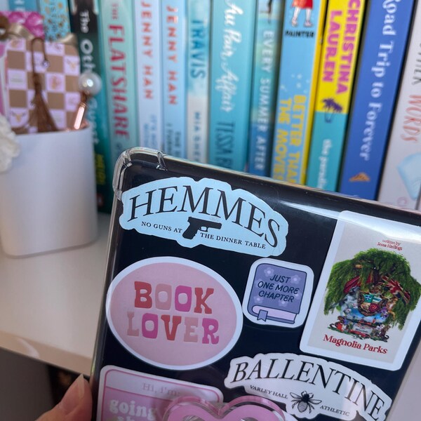 The Box Set Book Sticker Magnolia Parks Book - Etsy