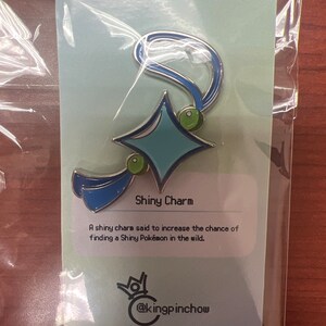 Pokemon Shiny Charm Pin - Etsy