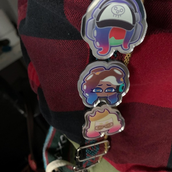 Splatoon Inkling Octoling Side Order Agent 8 Salmon Run Grizzco Card ...