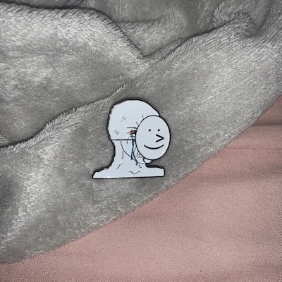 Pretending to Be Happy Crying Behind Mask Meme Pin Crying Inside Fake ...